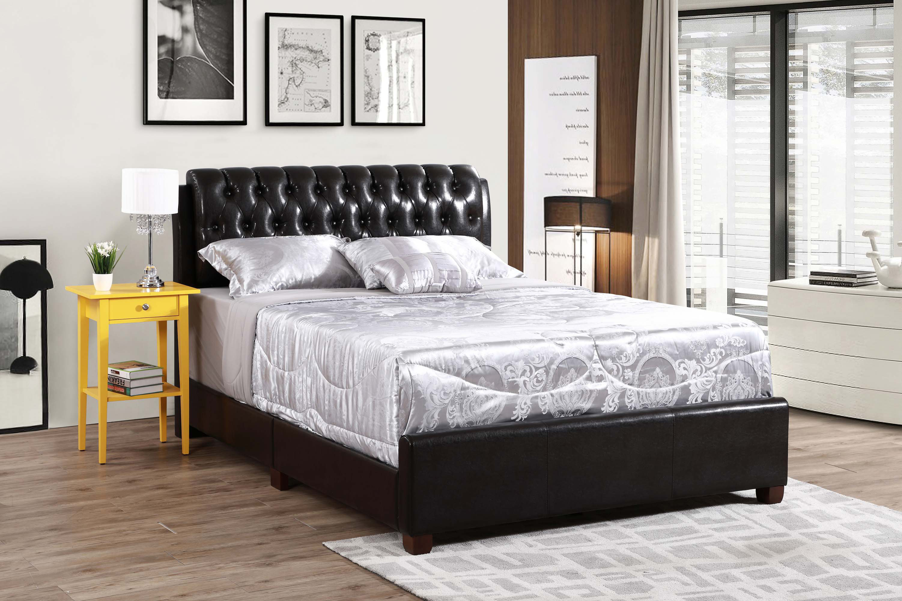 Lark Manor Elegant Bed Frame - Wayfair Canada