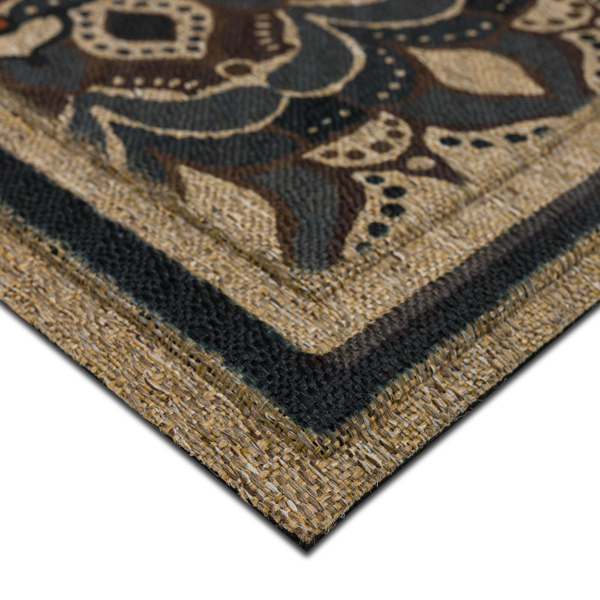 Mohawk Home Natural Spirit Brown Ornamental Weather Resistant Door Mat ...