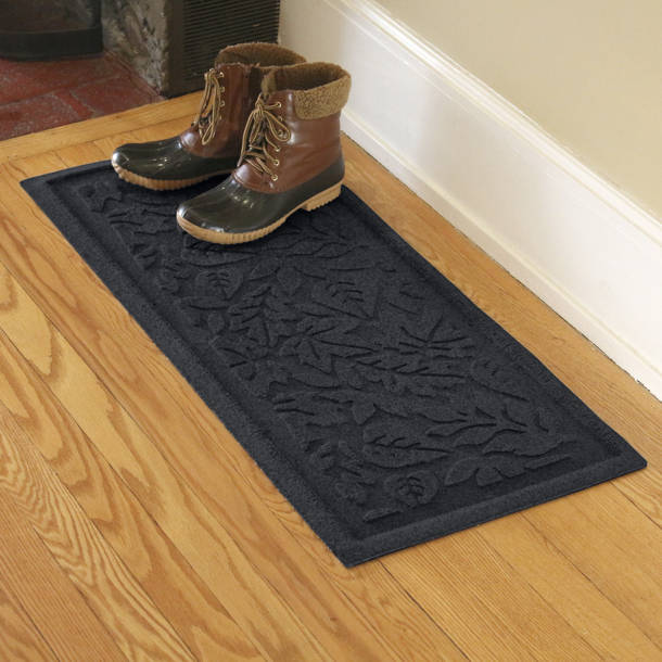 Ebern Designs Dusharme Non-Slip Geometric Outdoor Doormat | Wayfair