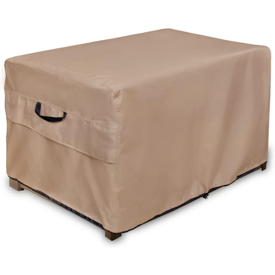 Latitude Run® Patio Deck Box Storage Bench Cover - Waterproof Outdoor ...
