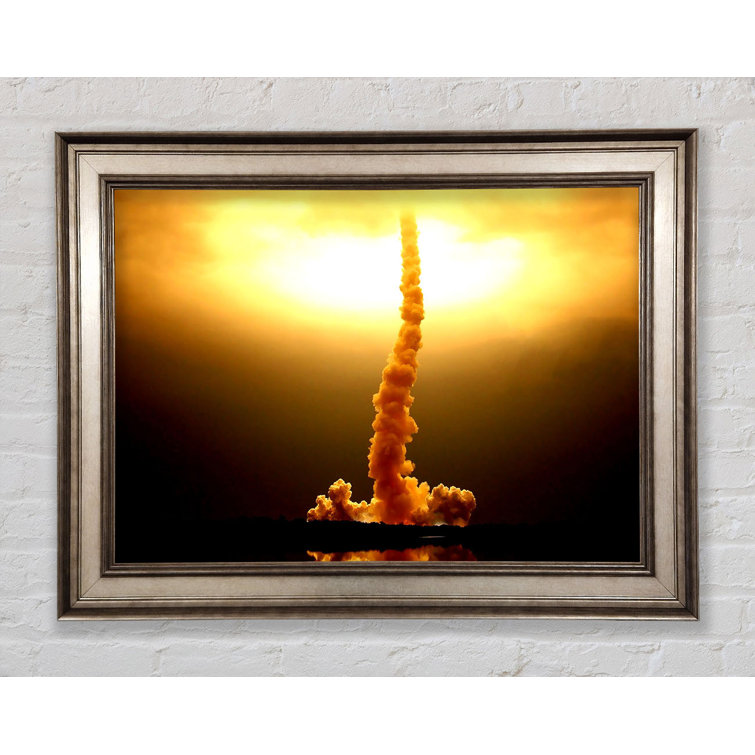 Bright Star Space Shuttle Launch - Single Picture Frame Art Prints ...