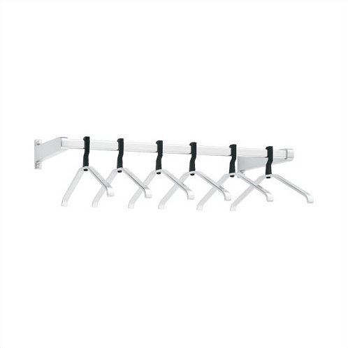 Charlton Home® Demetris Wall Mounted Coat Rack with 6 Self Aligning ...