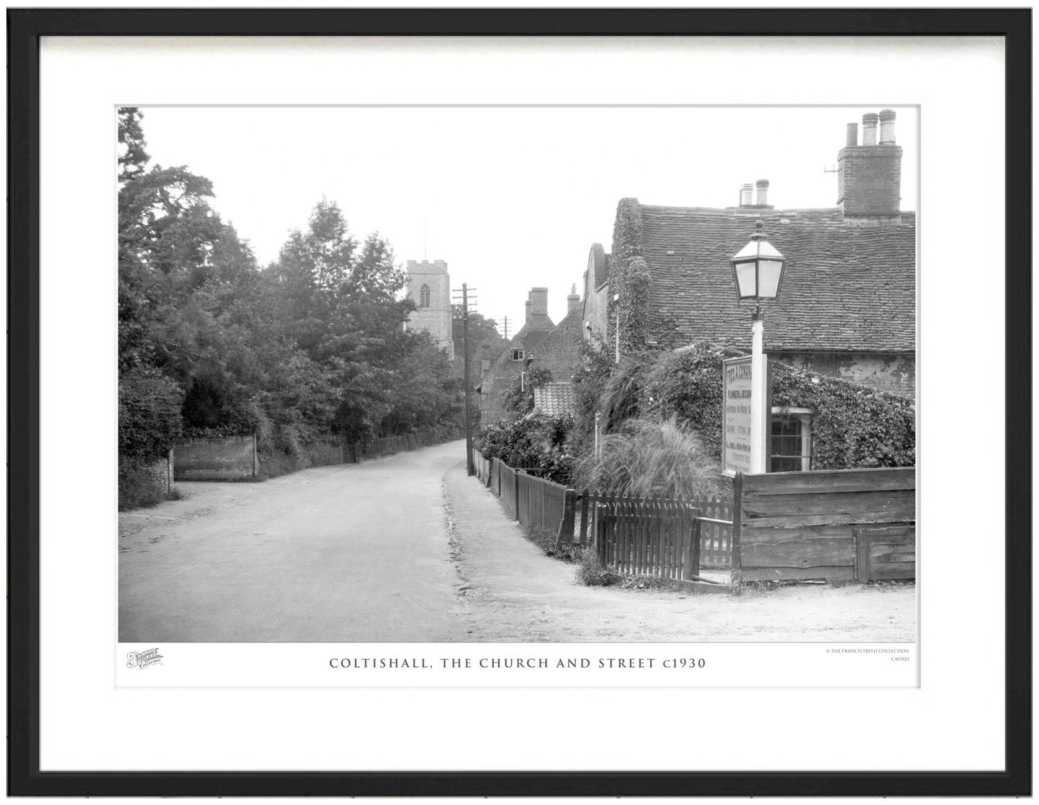 The Francis Frith Collection 'Coltishall, the Church and Street C1930 ...