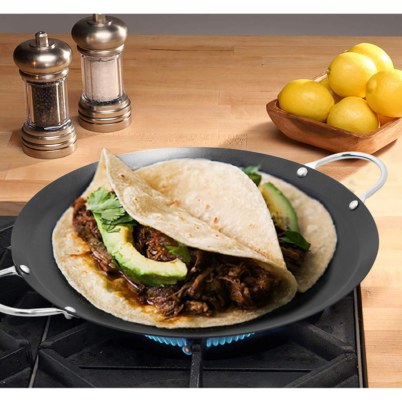 Bene Casa 11-inch Round Tortilla & Crepe Comal Pan | Wayfair