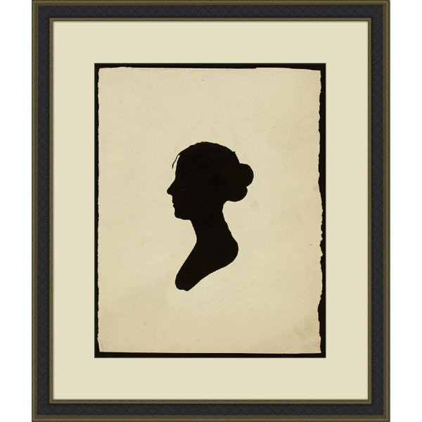 Wendover Art Group Colonial Silhouette Colonial Silhouette IV Framed On ...