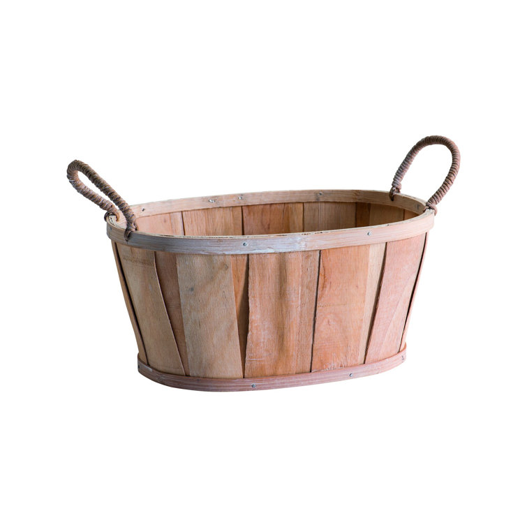 Morplan Solid Wood Bucket | Wayfair.co.uk