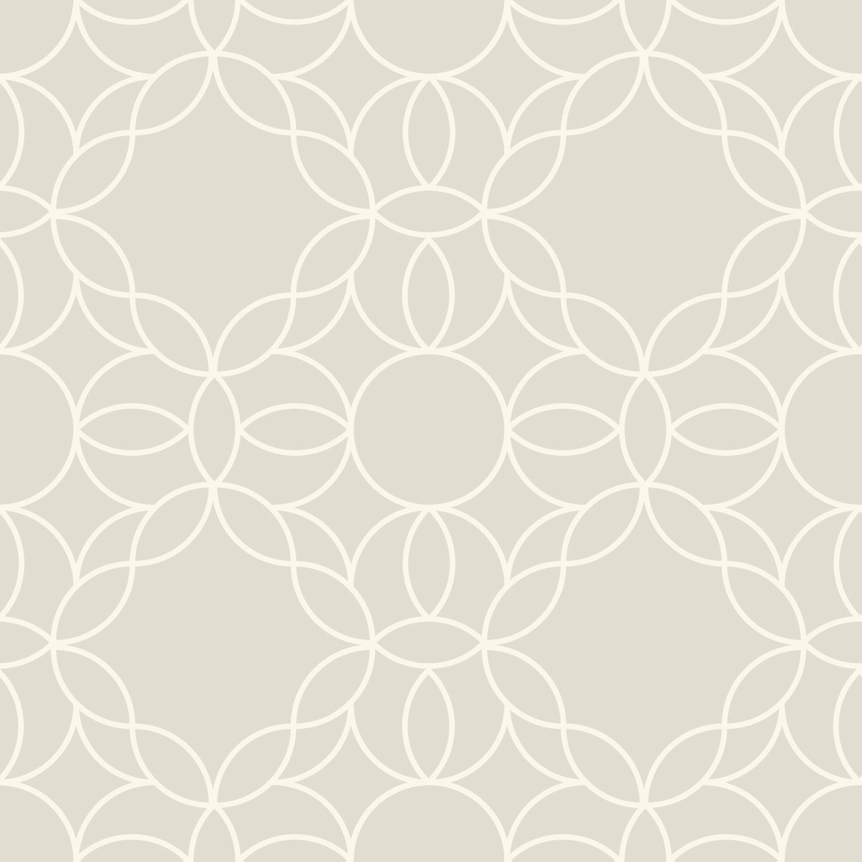 Mitchell Black Bloom Ring - Alabaster Wallpaper | Perigold