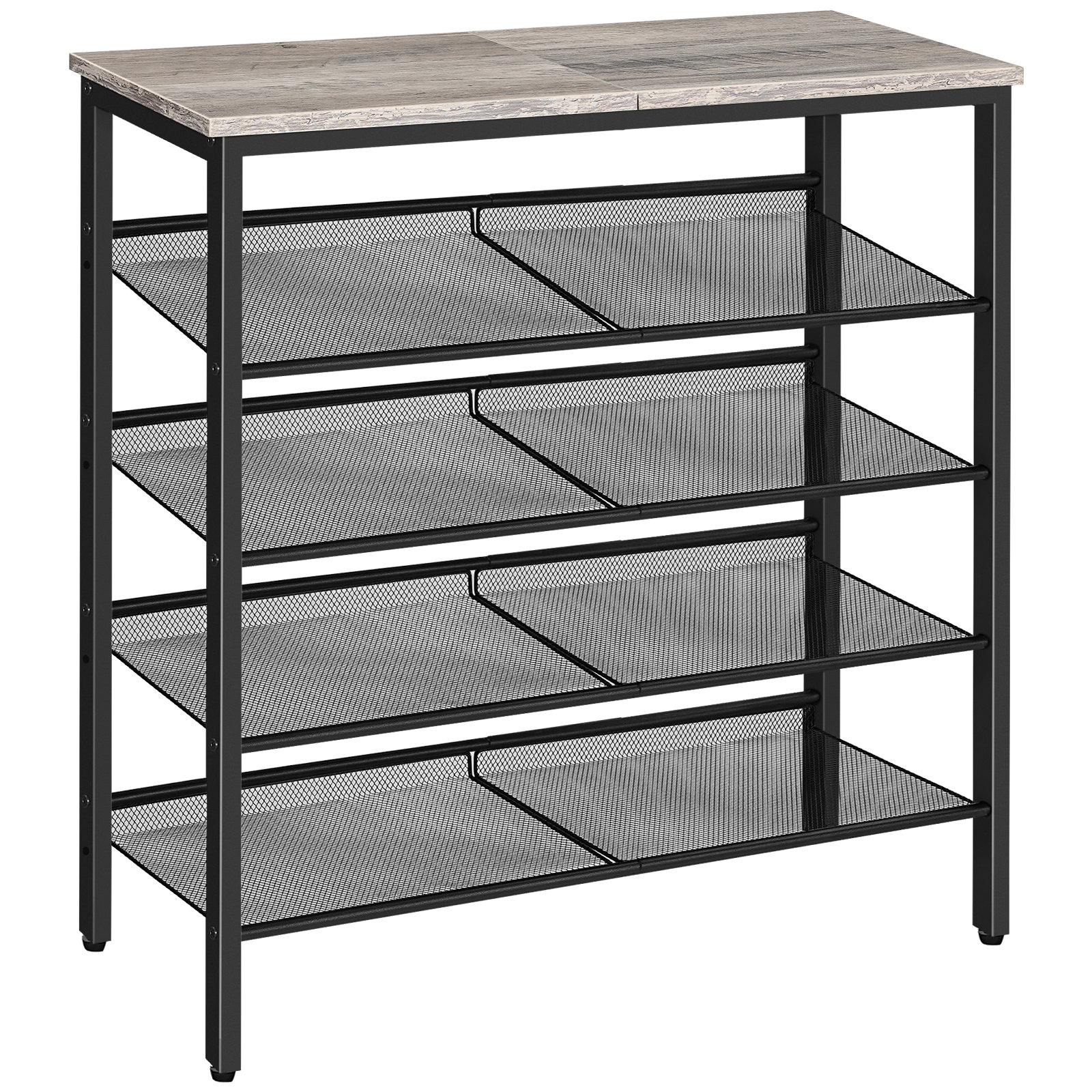 17 Stories Metal 5-Tier 20 Pairs Shoe Rack & Reviews - Wayfair Canada