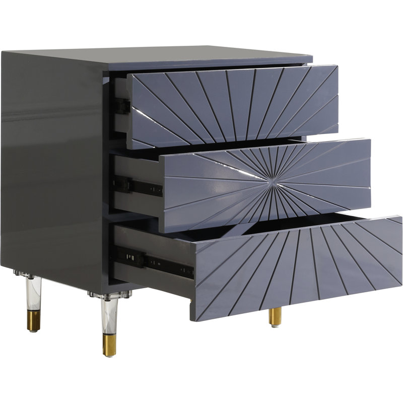 Everly Quinn Tim Nightstand & Reviews | Wayfair