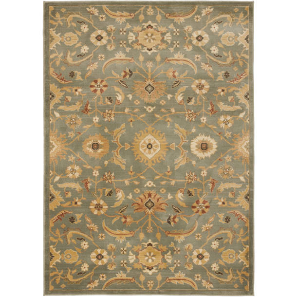 Charlton Home® Christensen Performance White Rug | Wayfair