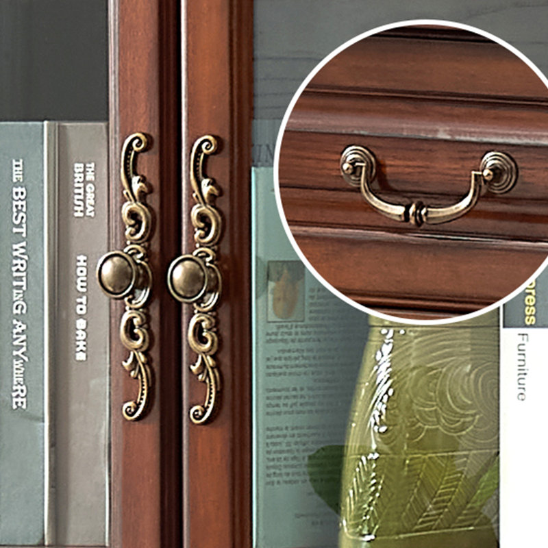 Kaoloupin European style light luxury bookcase | Wayfair