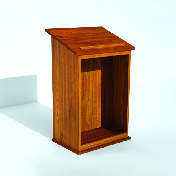 Ebern Designs Hezakiah Table Podium, for Laptop or Book, with storage ...