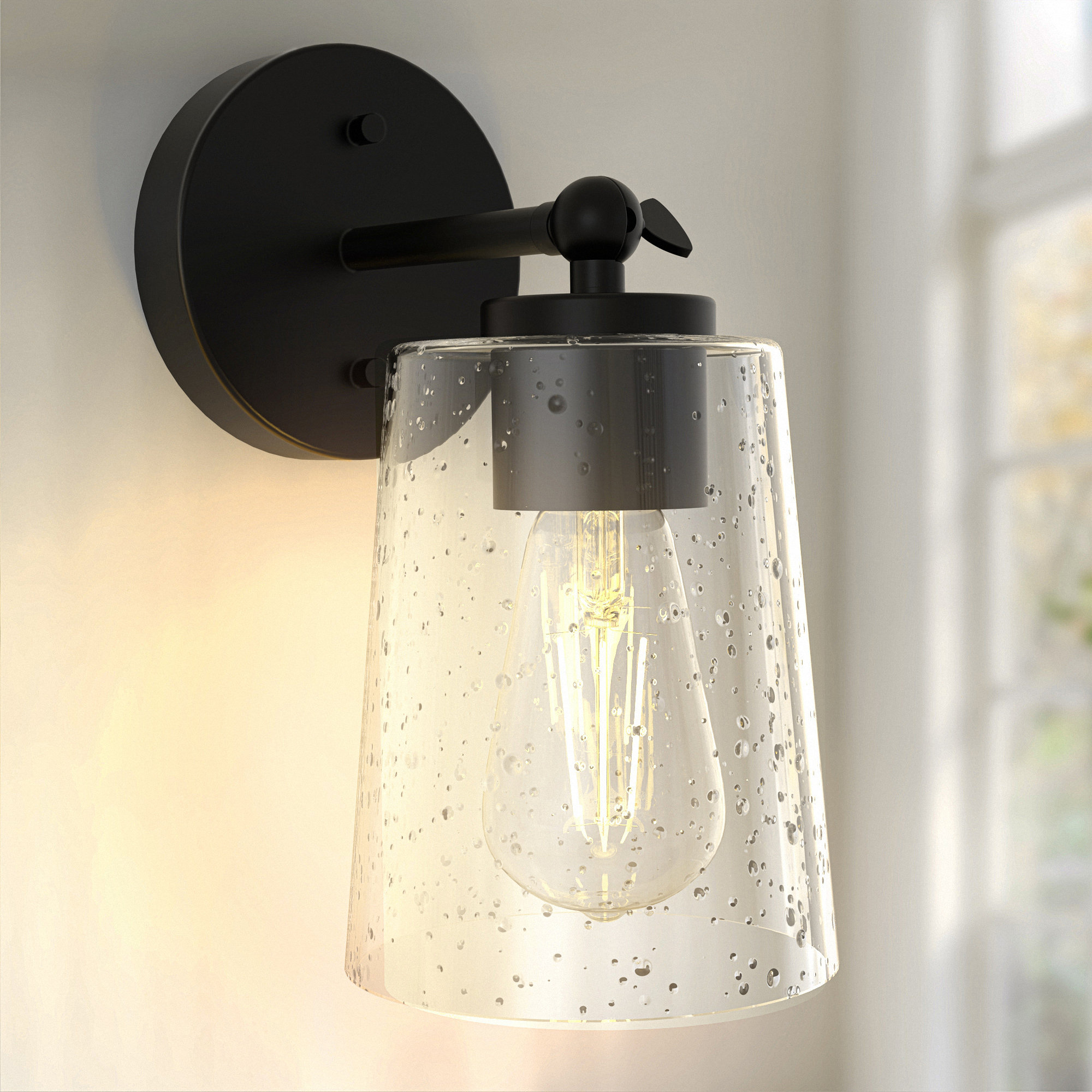 Breakwater Bay Adreina 1-Light Wall Sconce Flush Mounted Pendant ...