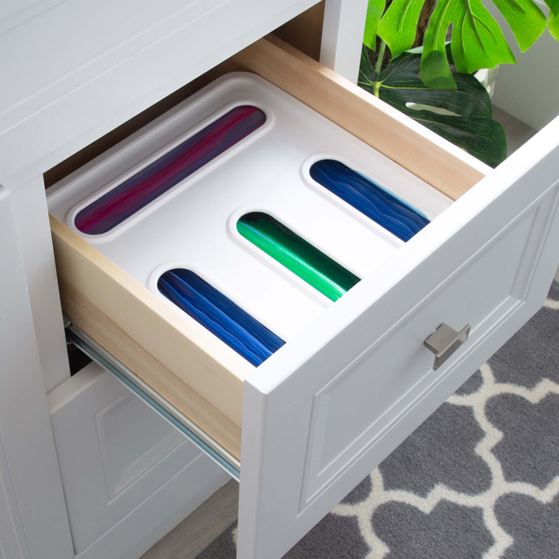 Rebrilliant 4 Compartment Storage Bag Organizer | Wayfair