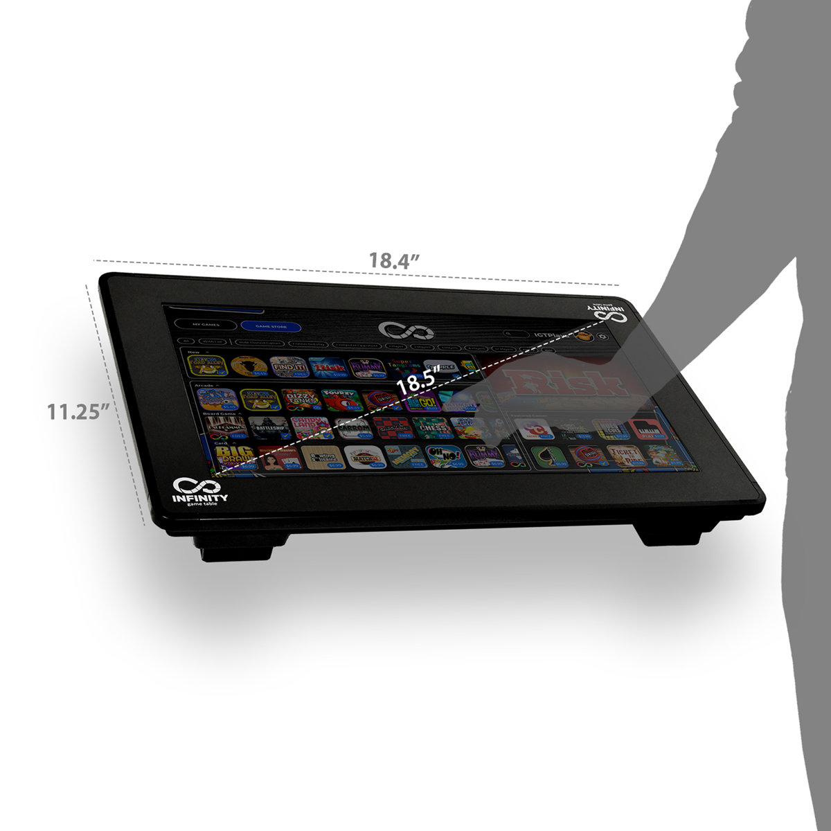 Arcade 1Up Arcade1Up Infinity Game Board Includes 50+ Games & Reviews ...