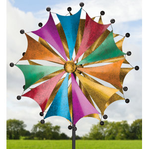 Regal Art & Gift 32" Rotating Wind Spinner - Cirque | Wayfair