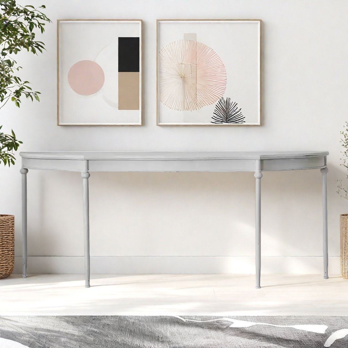 interanest Retro Minimalist Iron Art Console Table | Wayfair