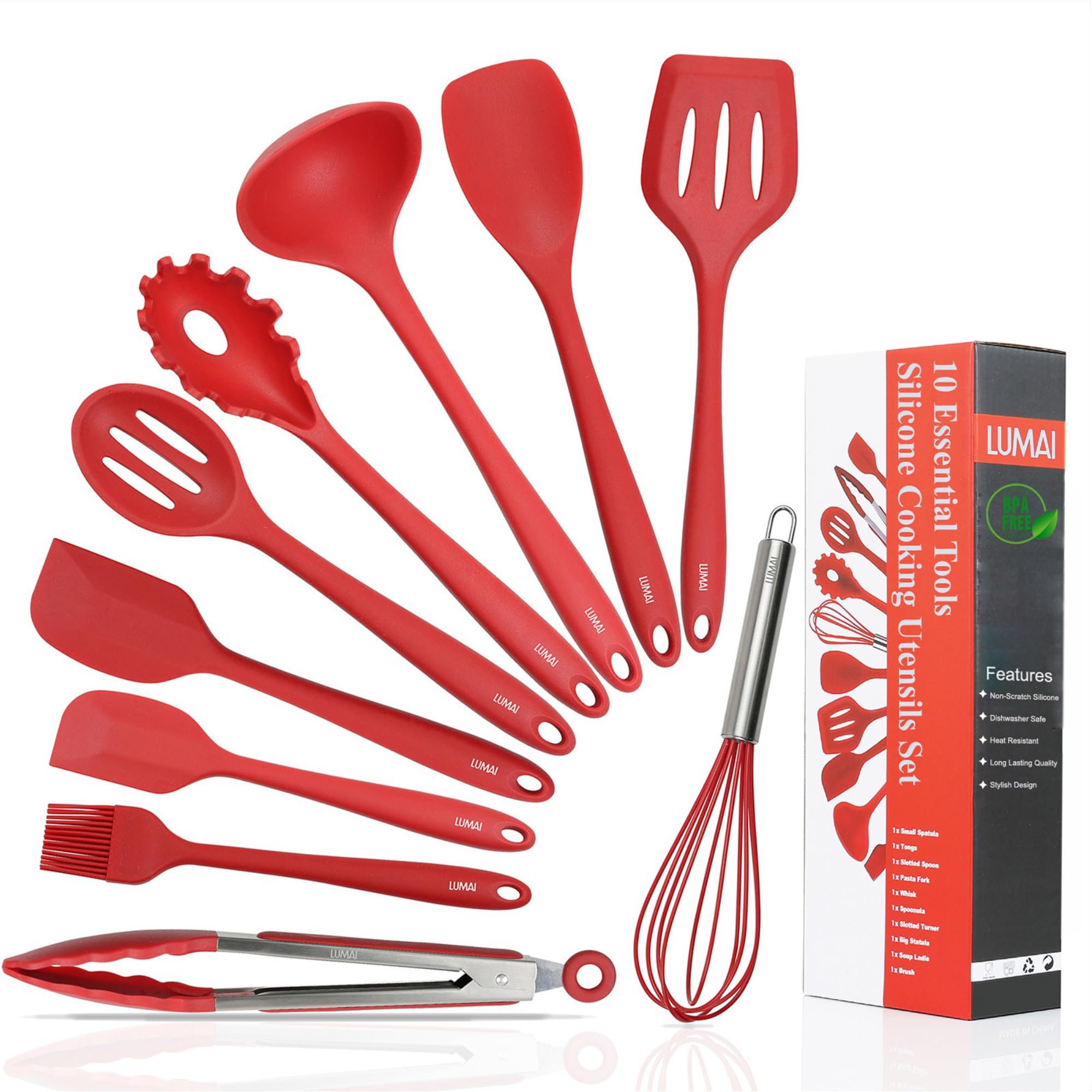Wuyi 10 Piece Cooking Utensil Set | Wayfair