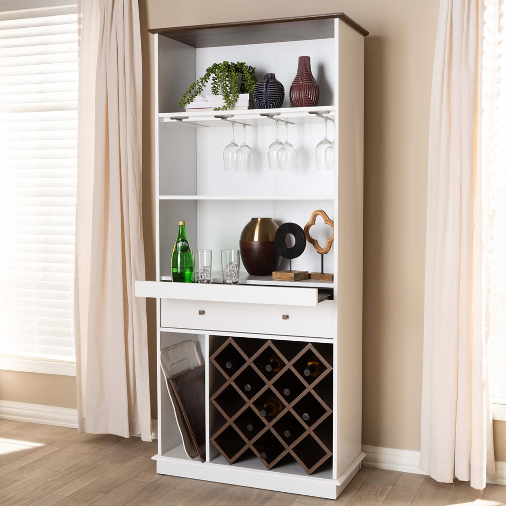 Lark Manor Alfred-James Bar with Wine Storage & Reviews - Wayfair Canada