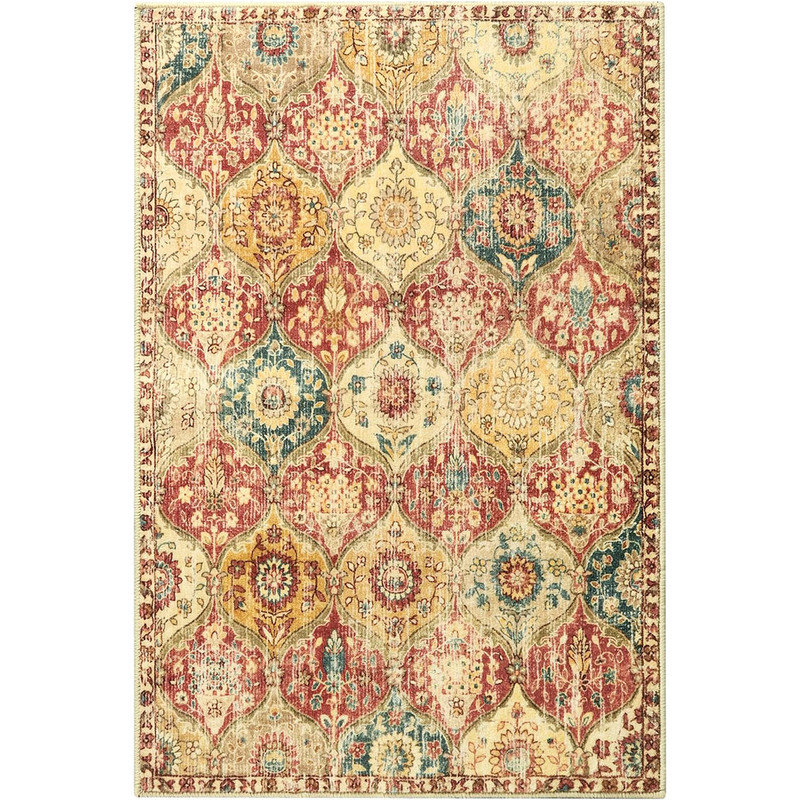 Bungalow Rose Area Rug, 2x3 Entry Rug Non-Slip Washable Indoor Door Mat ...