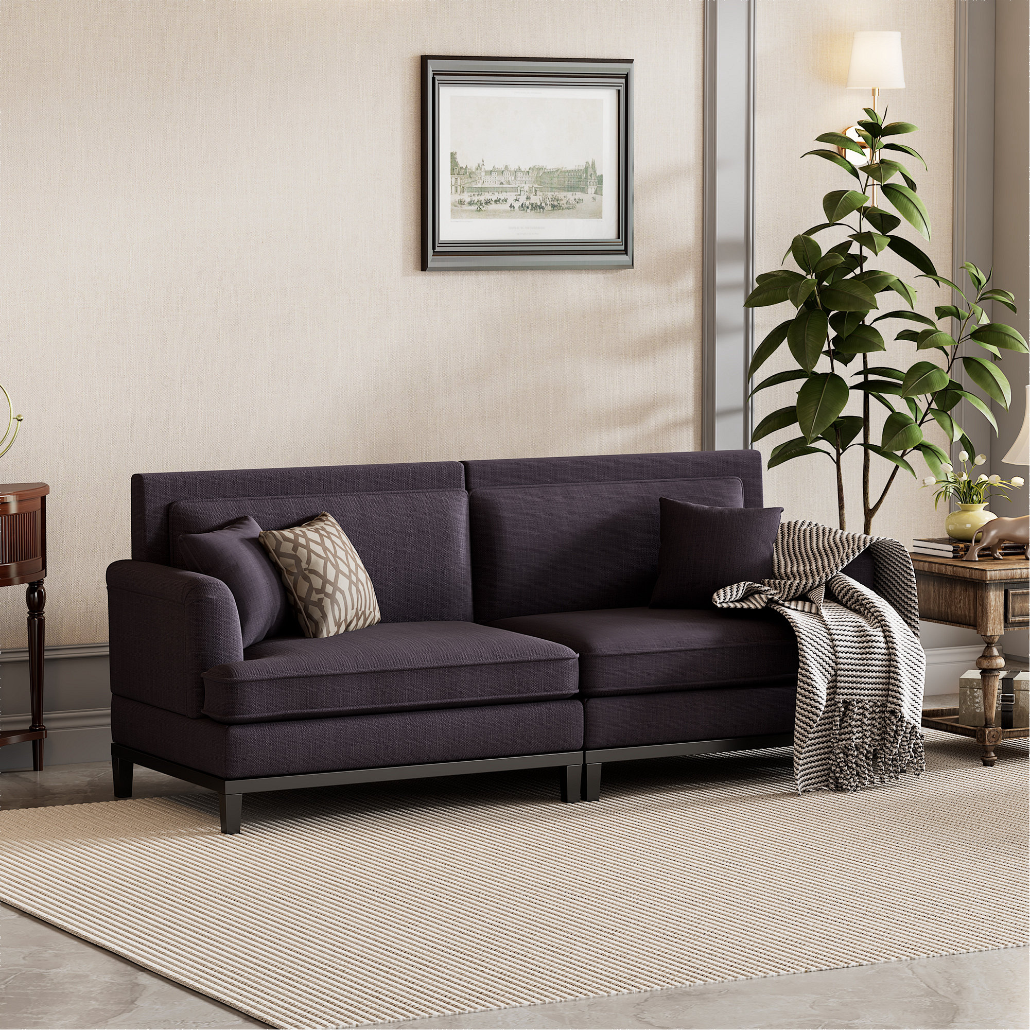 Latitude Run® Bushgrove 81.82'' Sofa | Wayfair
