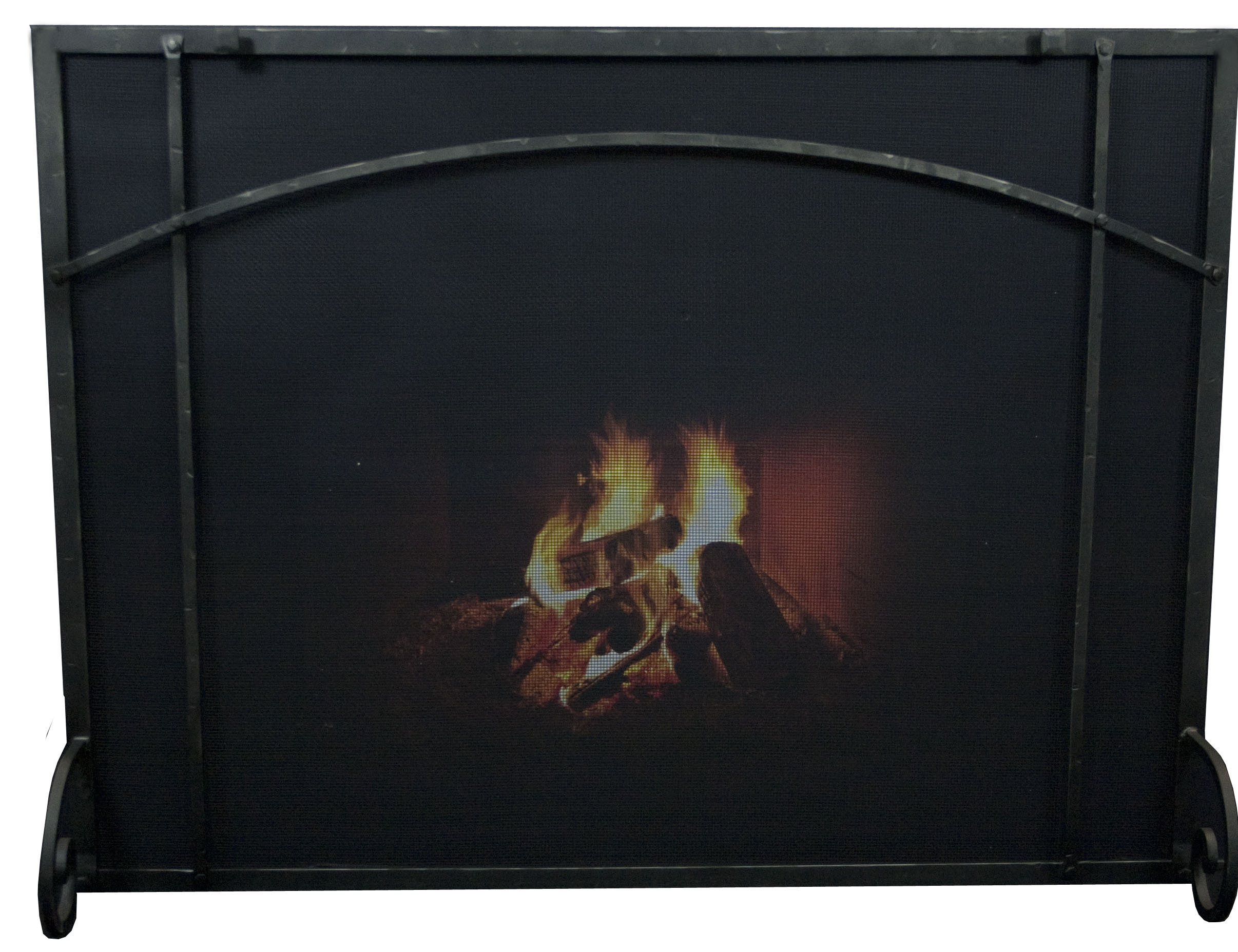 Williston Forge Single Panel Steel Fireplace Screen - Wayfair Canada