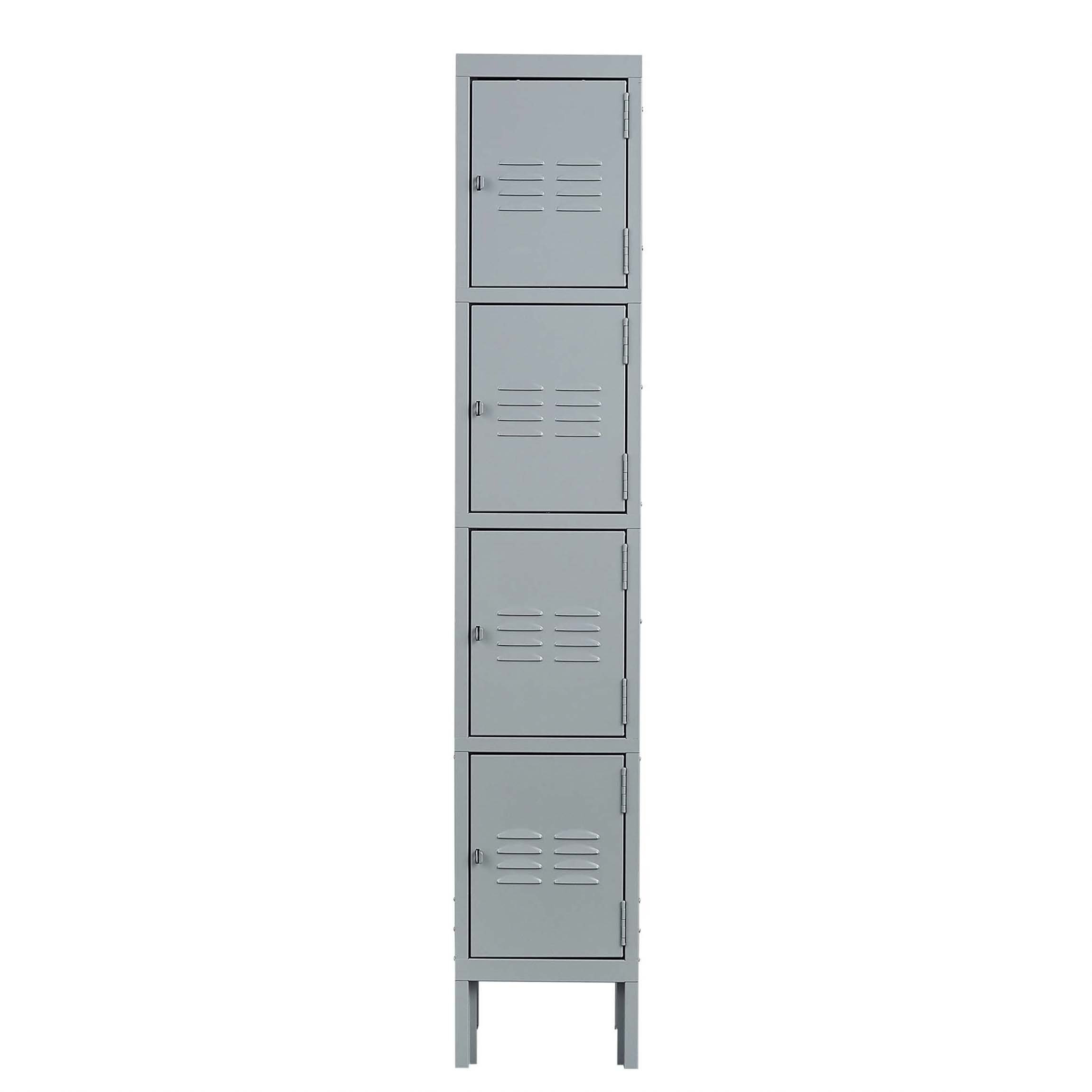 Ebern Designs 4 Door 66"H Metal Lockers With Lock for Employees,Storage ...