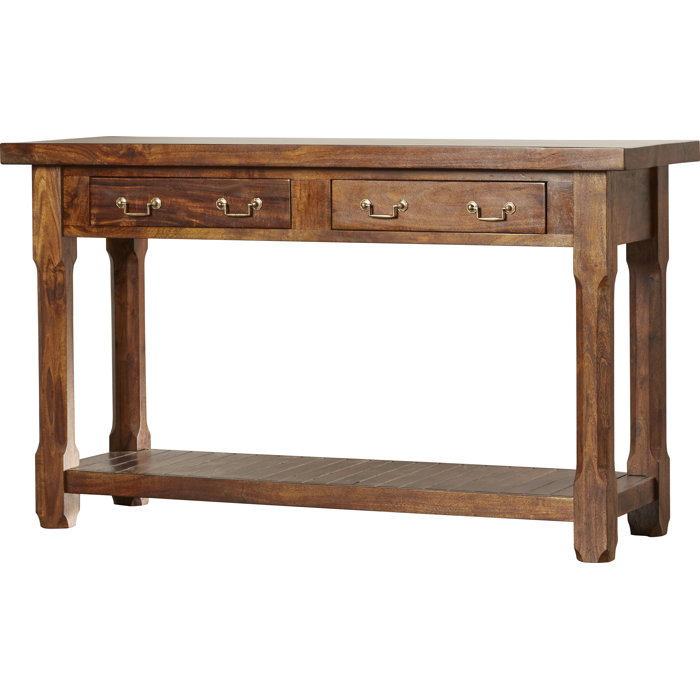 Loon Peak® Torrington 54'' Solid Wood Console Table & Reviews | Wayfair