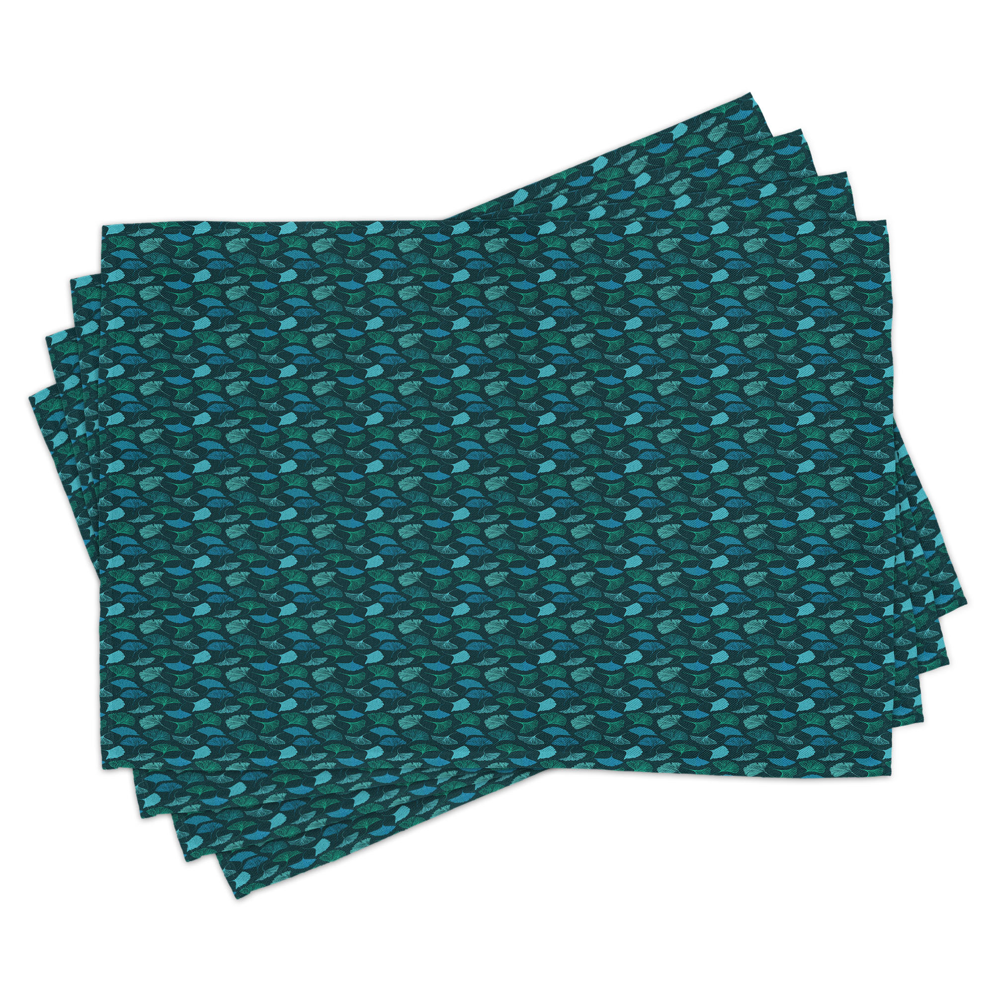 turquoise table mats