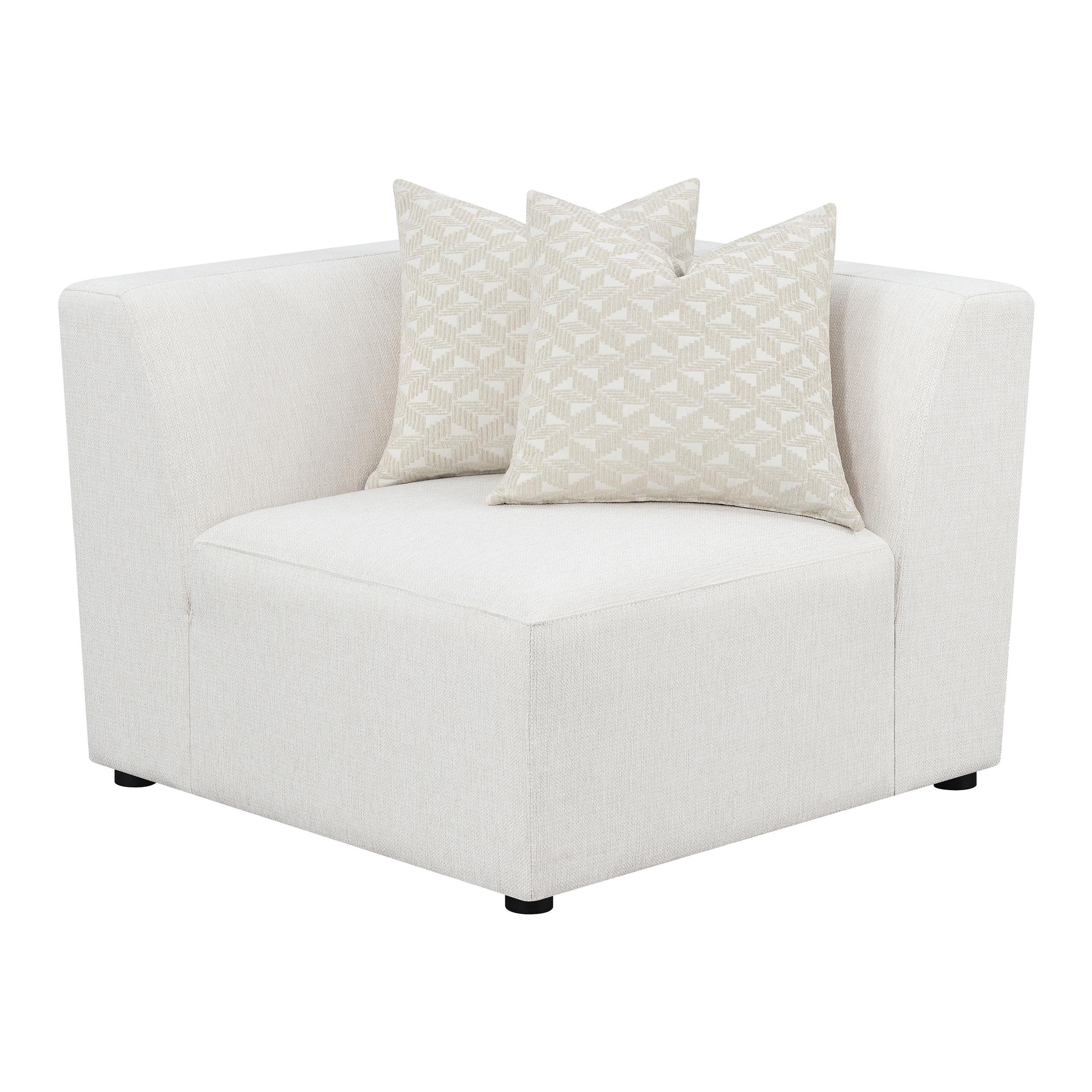 Latitude Run® Upholstered Corner Chair Pearl - Wayfair Canada