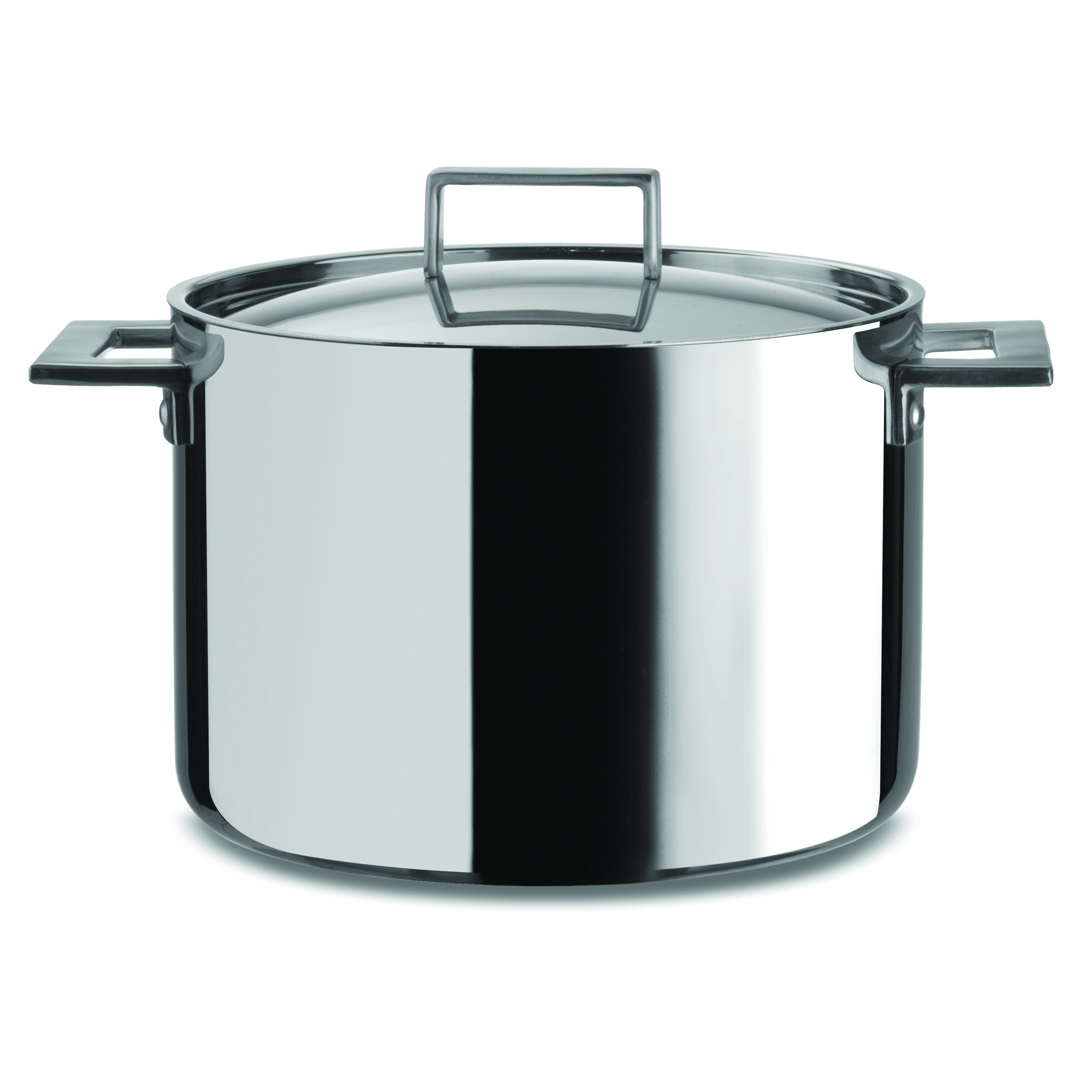 MEPRA Attiva Deep Pot with Lid 8.66" - 12 Pieces - Stainless Steel ...