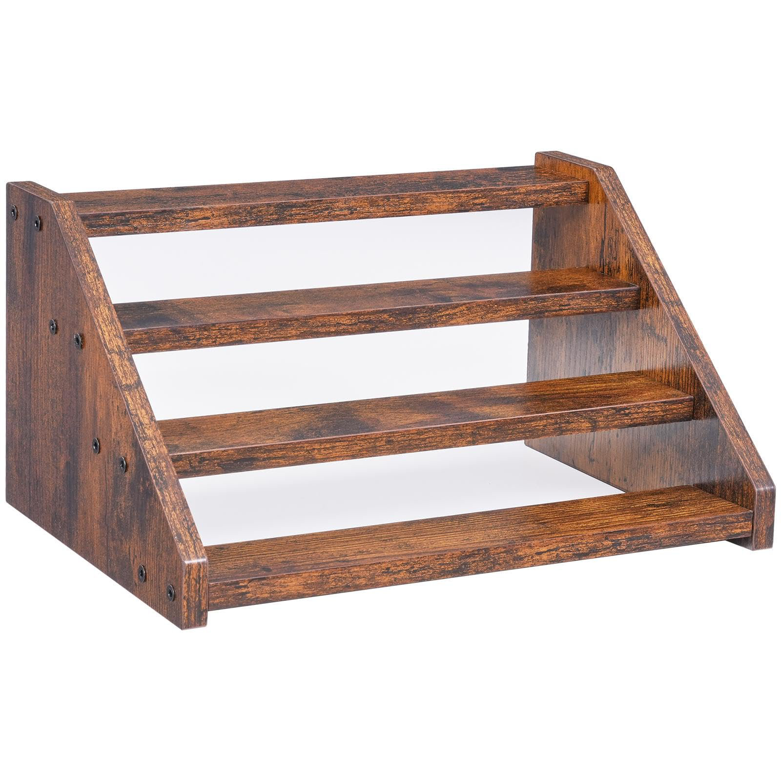 Loon Peak® Display Riser, Spice Rack, 4 Tier Display Shelf For Pop ...