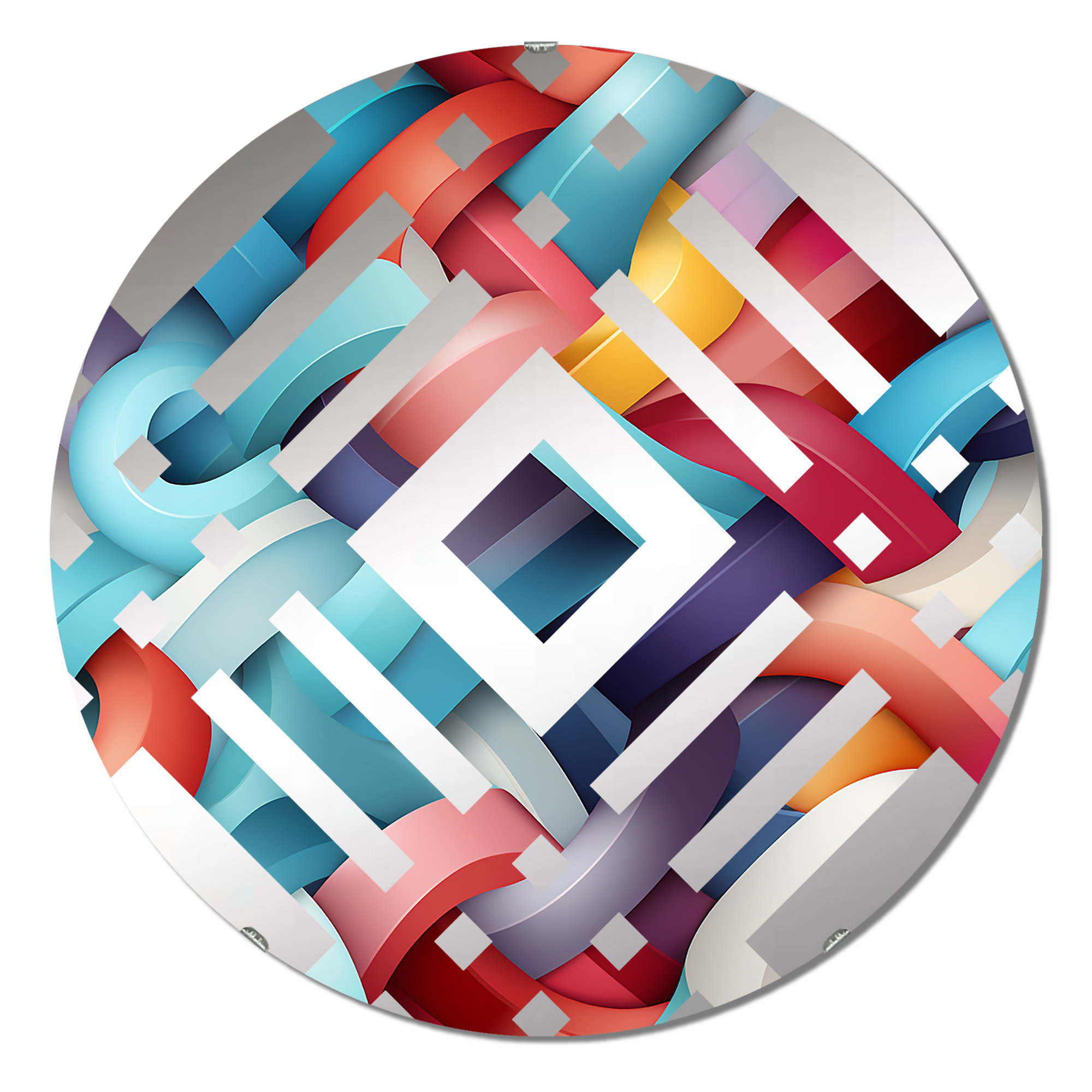 Design Art Colorful Optical Illusions Geometric - Diamond Decorative ...