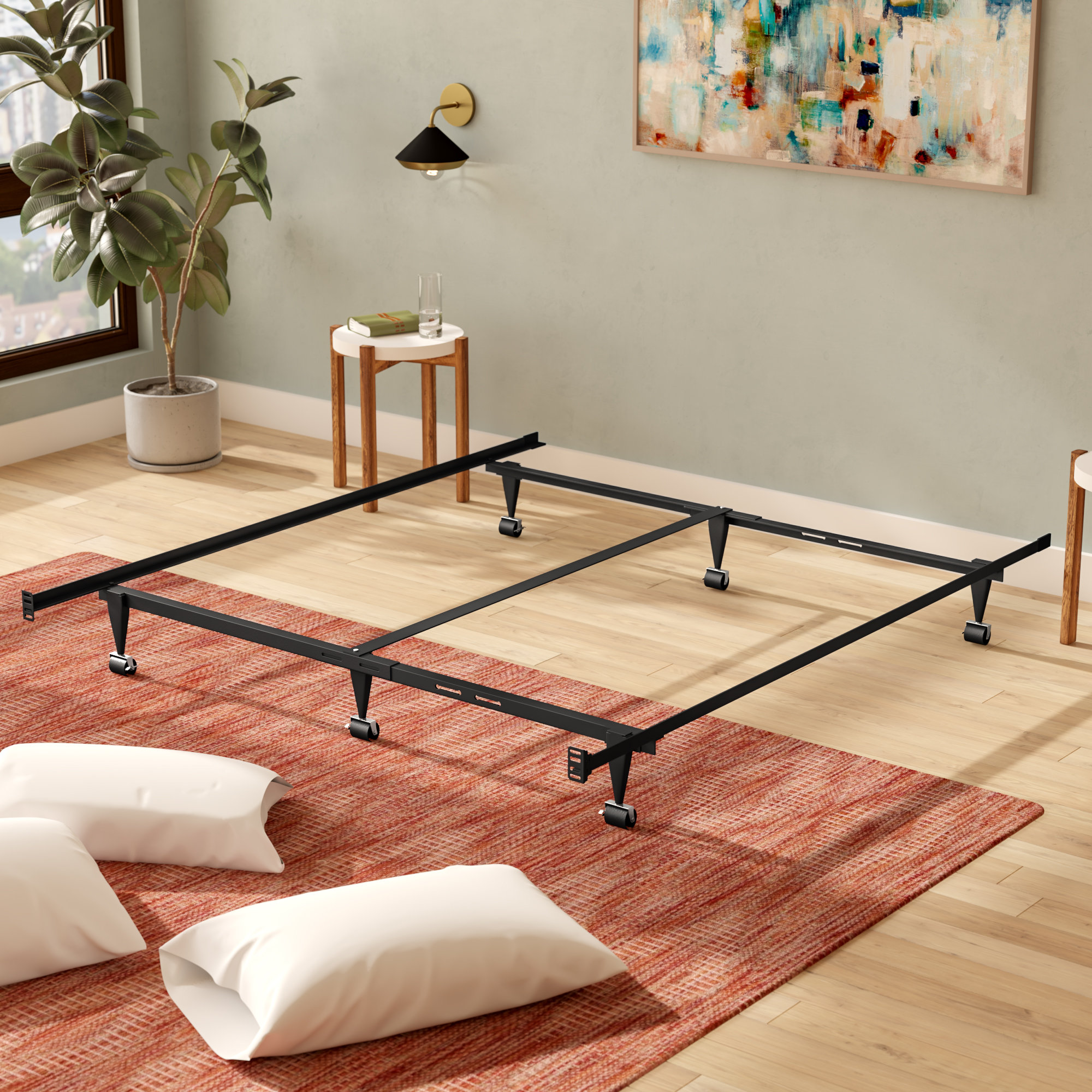 Alwyn Home Berwyn 7'' Metal Adjustable Bed Frame & Reviews - Wayfair Canada