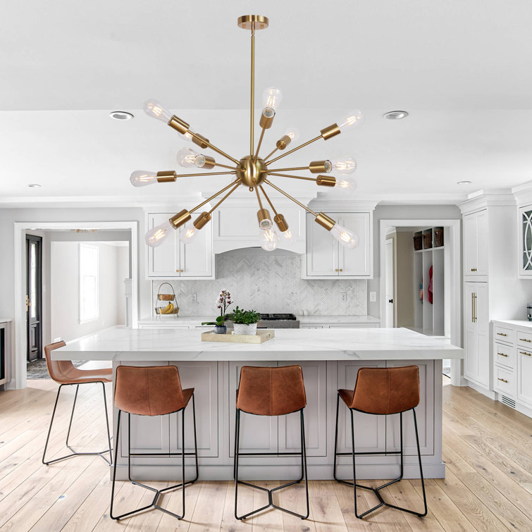 George Oliver Jaleyah 15 - Light Dimmable Sputnik Sphere Chandelier ...