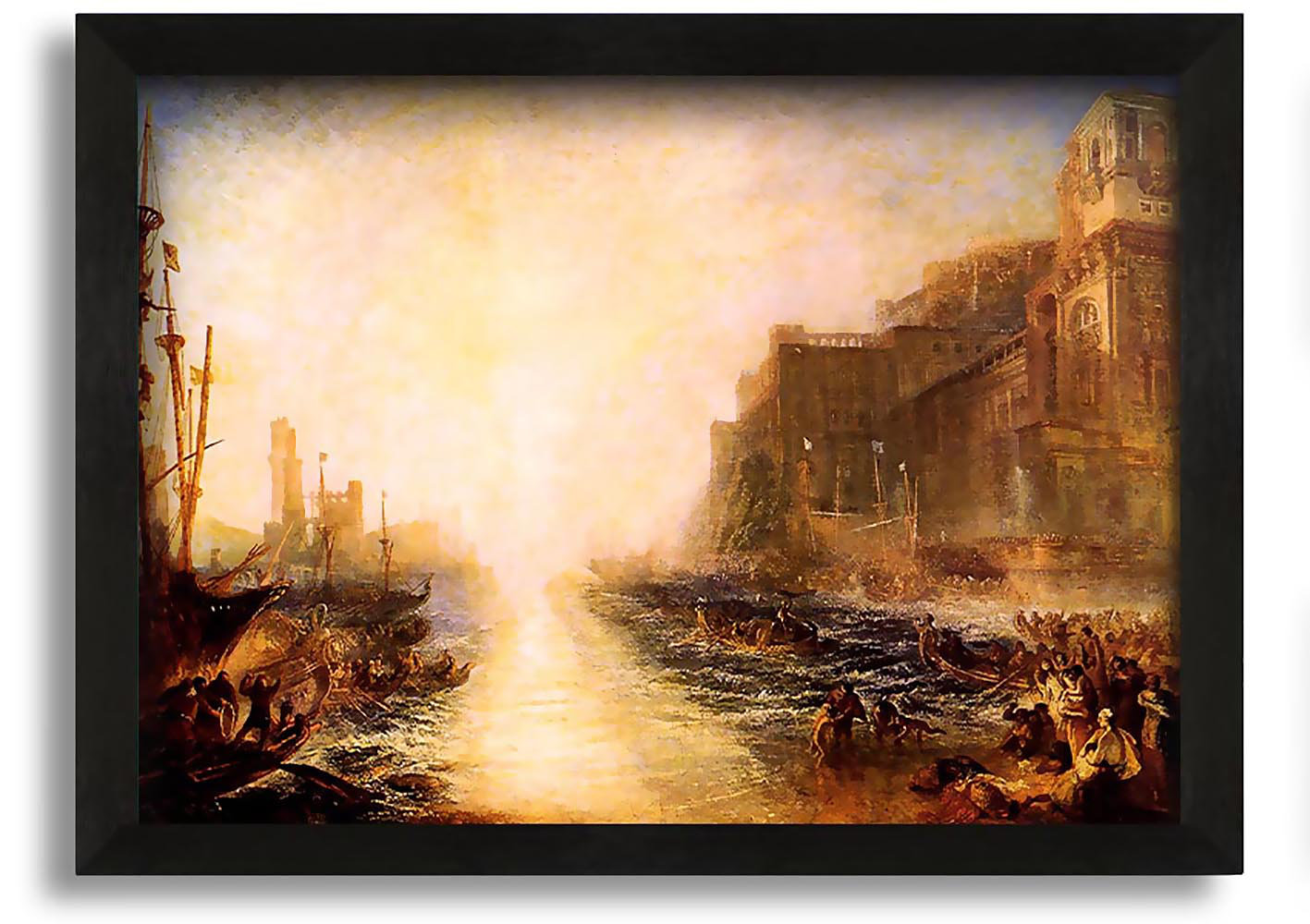 ClassicLiving Joseph Mallord Turner Regulus - Picture Frame Graphic Art ...