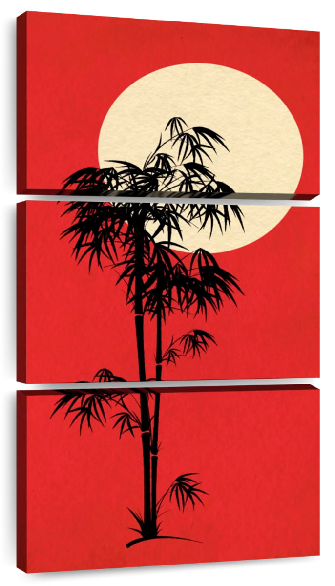 Lark Manor™ Full Moon Behind Bamboo - Wayfair Canada