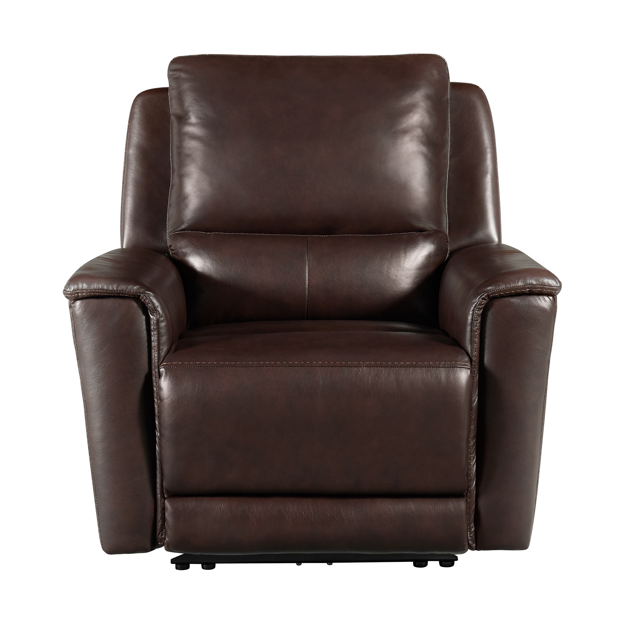 Latitude Run® Saree Power Motion Recliner in Palais Dark Brown | Wayfair