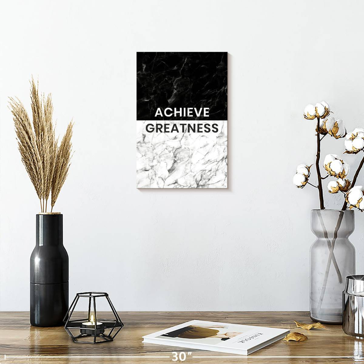 Elephant Stock Achieve Greatness Typography | Wayfair
