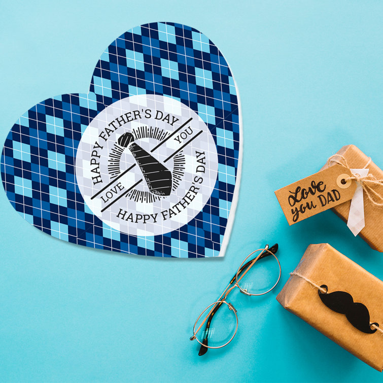 Koyal Wholesale Happy Father's Day Heart Shaped Gift Box With Lid ...