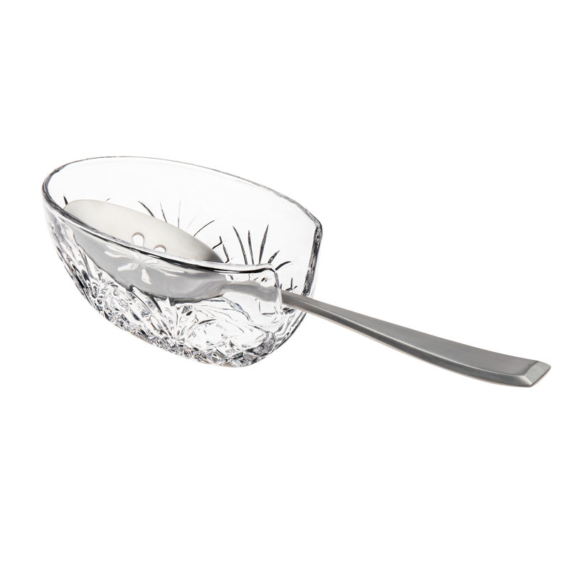 Godinger Silver Art Co Dublin Crystal Tall Spoon Rest & Reviews | Wayfair