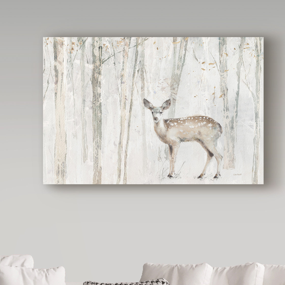 Millwood Pines 'A Woodland Walk VII' Acrylic Painting Print on Wrapped ...