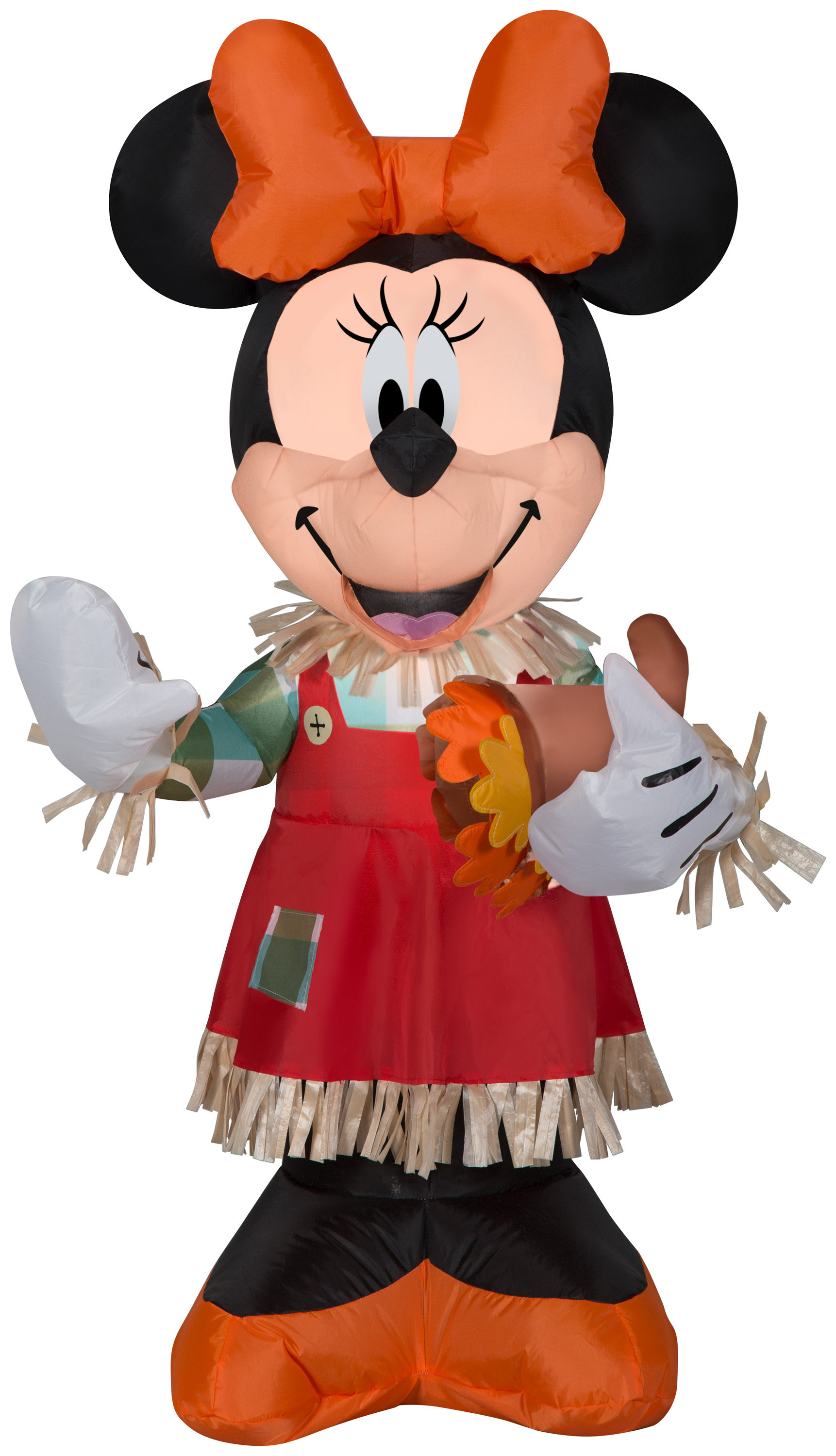 Gemmy Industries Airblown Minnie Holding Cornucopia Disney Inflatable ...