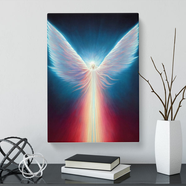 Metro Lane Angel - Wrapped Canvas Graphic Art | Wayfair.co.uk
