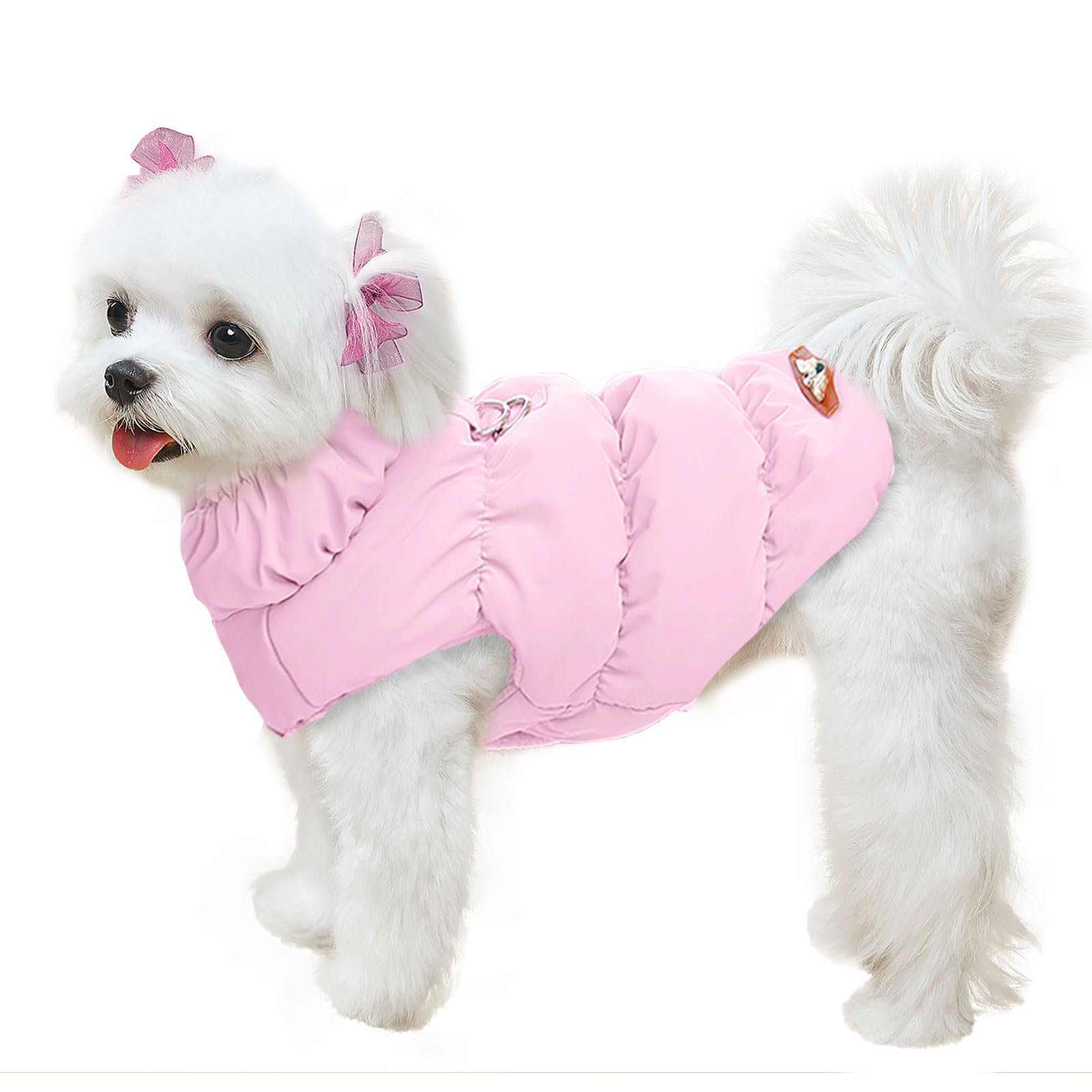 LinsCraft Winter Warm Dog Jacket For Small Medium Dogs Cat Cold Weather ...