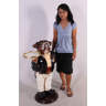 Trinx Kayen Large Bulldog Boxer Butler Statue | Wayfair