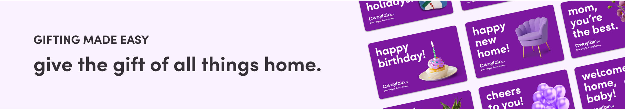 WFCA Gift Card Hero Banner