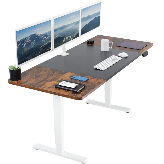 VIvo Electric 71" x 30" Stand Up Desk Workstation, 2B7B Series ...