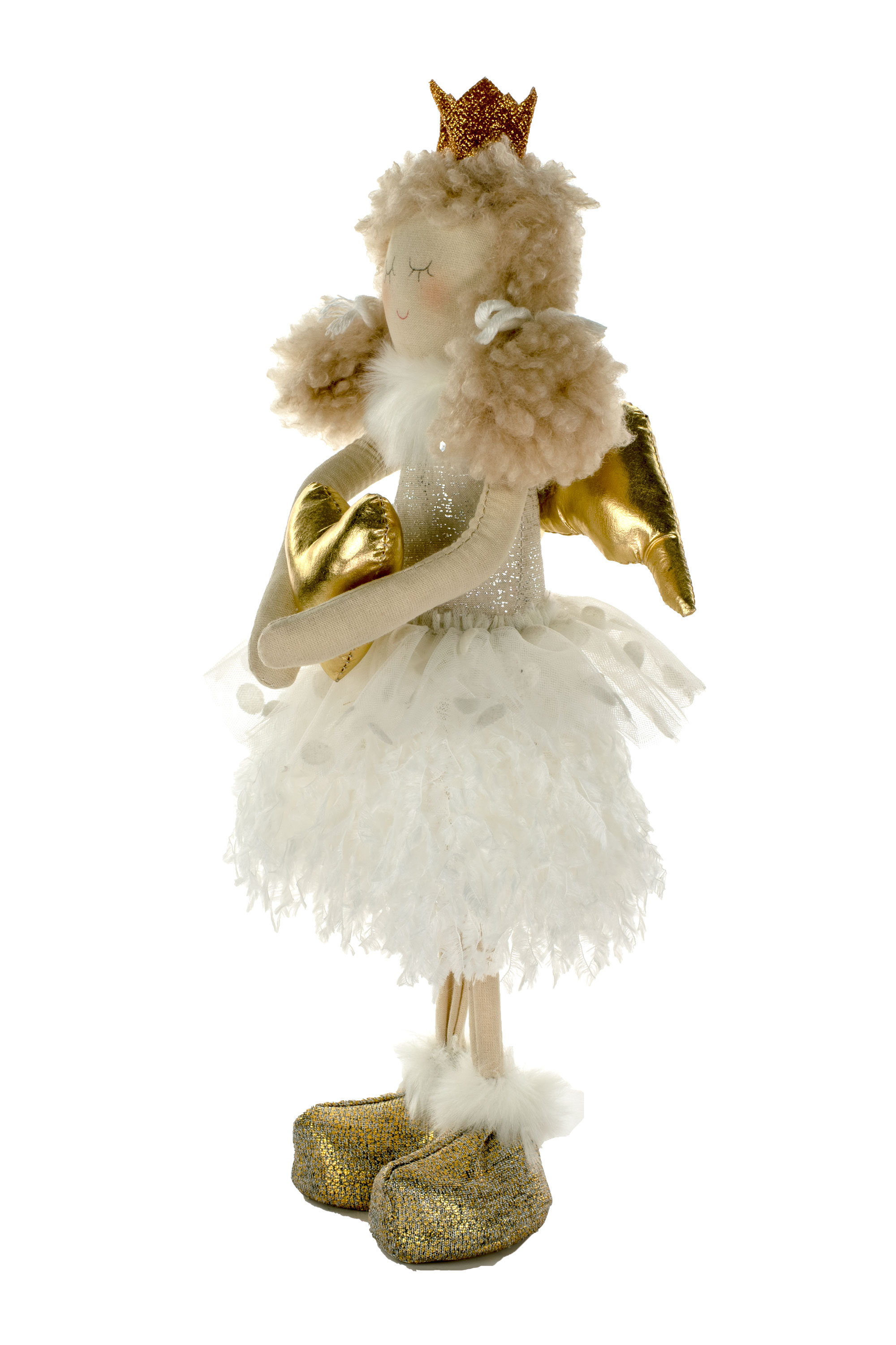 The Holiday Aisle® Girl Doll Figurine | Wayfair