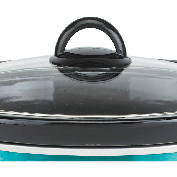 Brentwood Appliances 4.5 Qt. Scallop Pattern Slow Cooker & Reviews ...